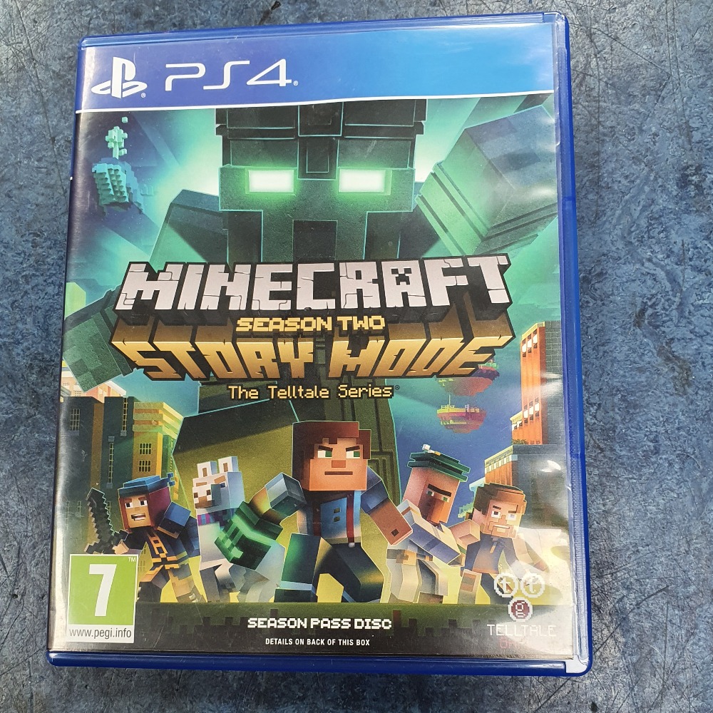 Playstaion 4 PS4 Game Minecraft Season Two Story Mode - Own4Less
